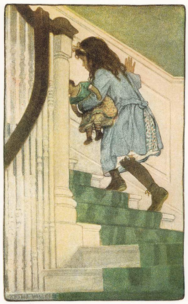 Solve Jessie Willcox Smith for Frances Hodgson Burnett's "In the Closed ...