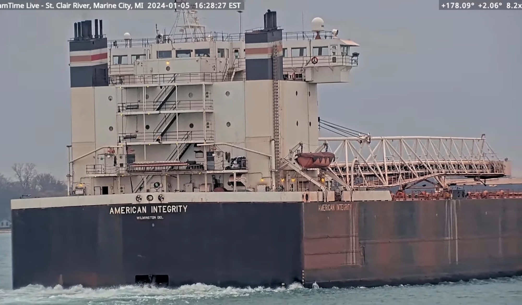 Solve American Integrity, Marine City, January 5, 2024 jigsaw puzzle ...