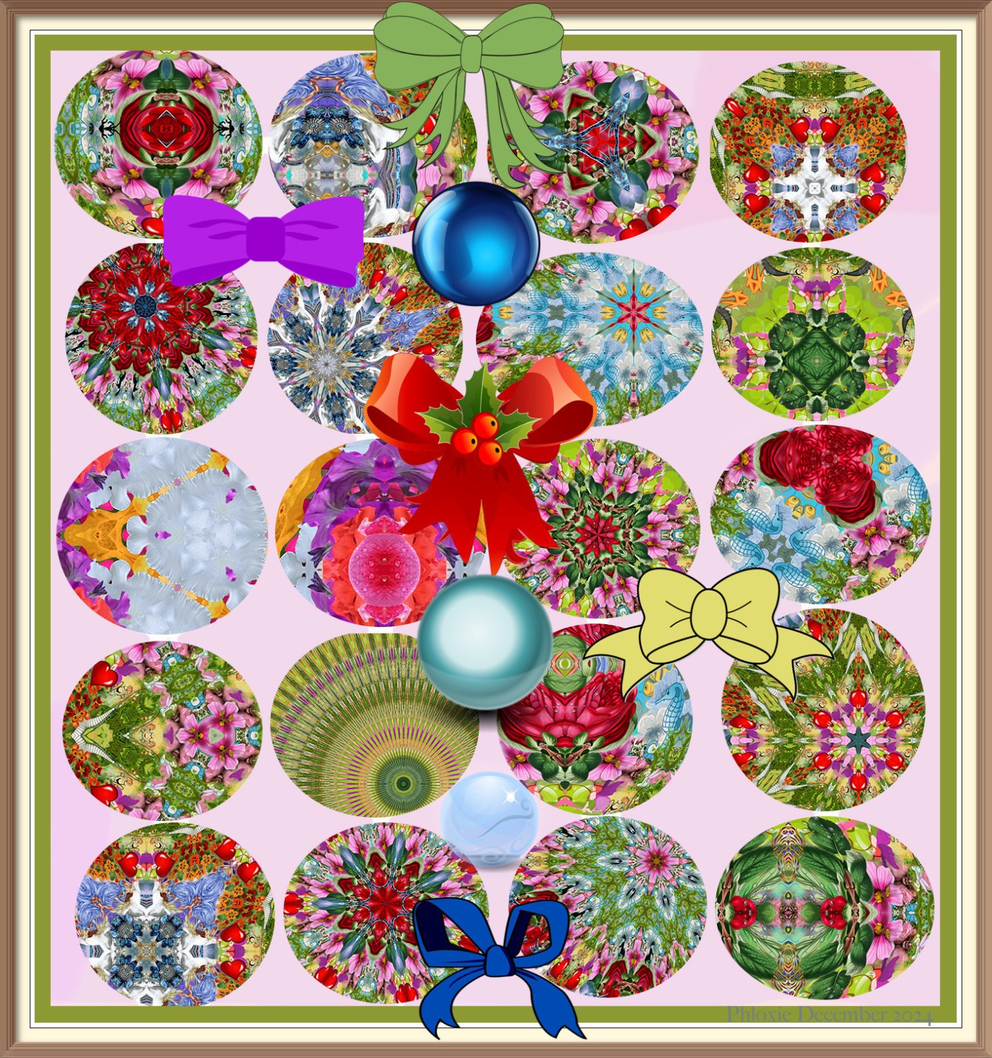 Solve Decorating in December jigsaw puzzle online with 100 pieces