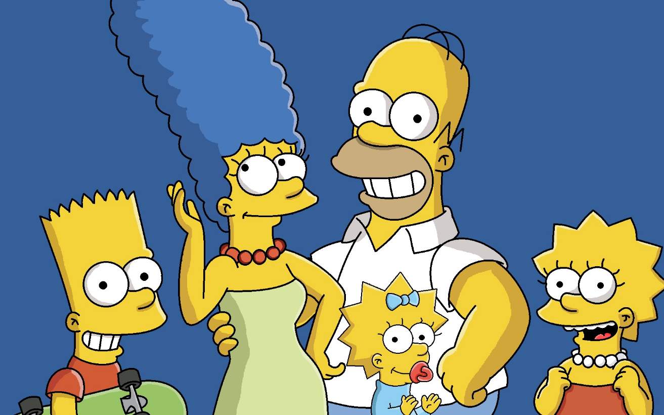 Solve The Simpsons done on MS paint jigsaw puzzle online with 24 pieces