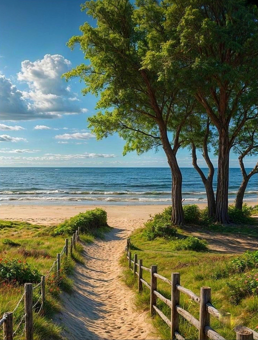 Jigsaw Puzzle | 192 pieces | Peaceful path | Jigidi