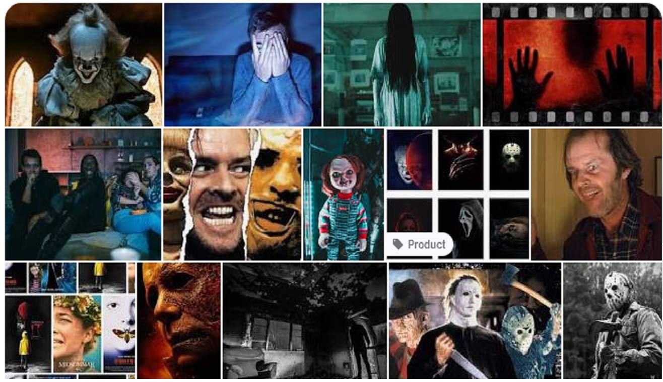 Solve Horror Movies Montage 3 jigsaw puzzle online with 273 pieces
