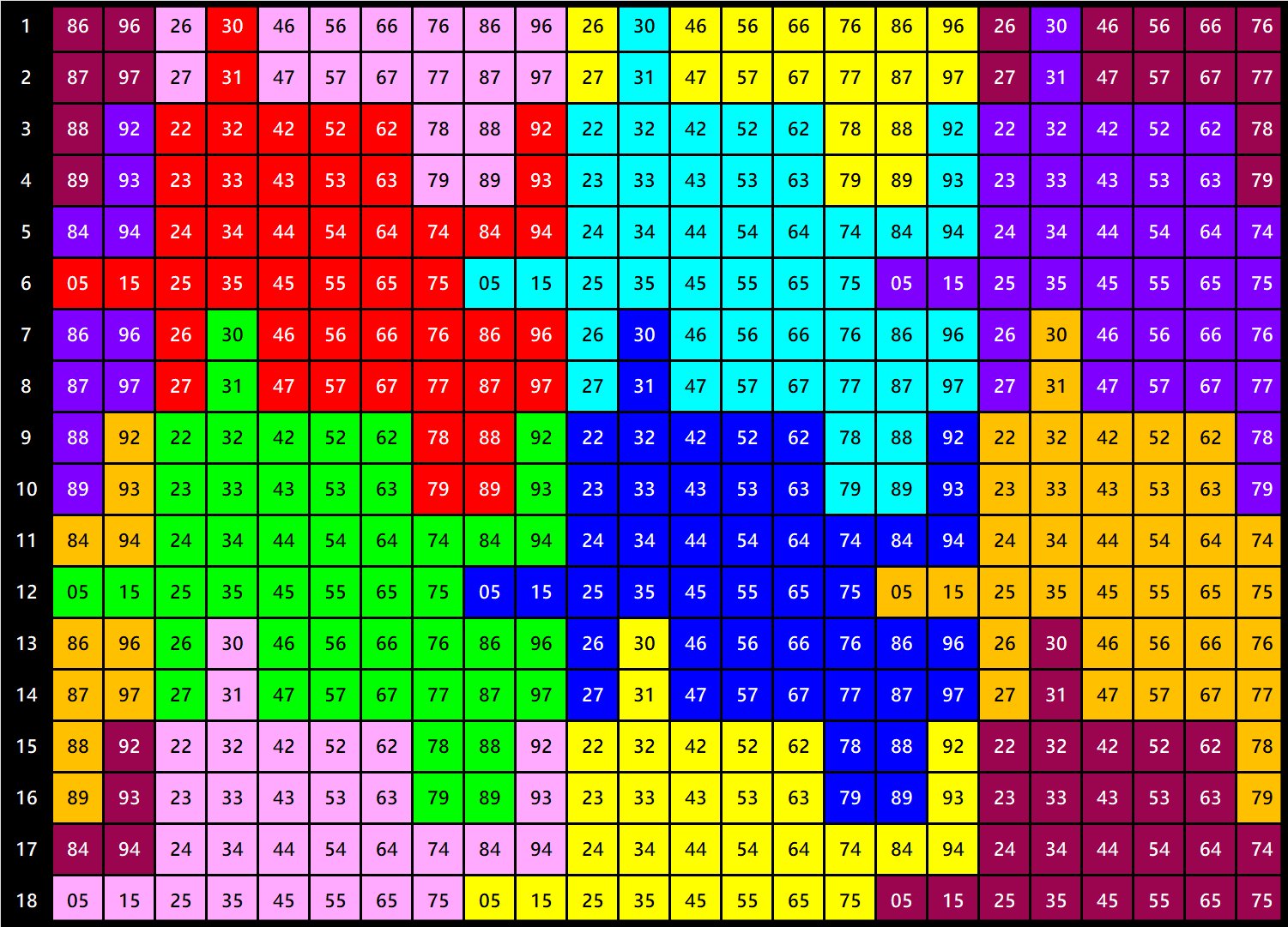 Solve Number 1578 tessellation 450 jigsaw puzzle online with 450 pieces