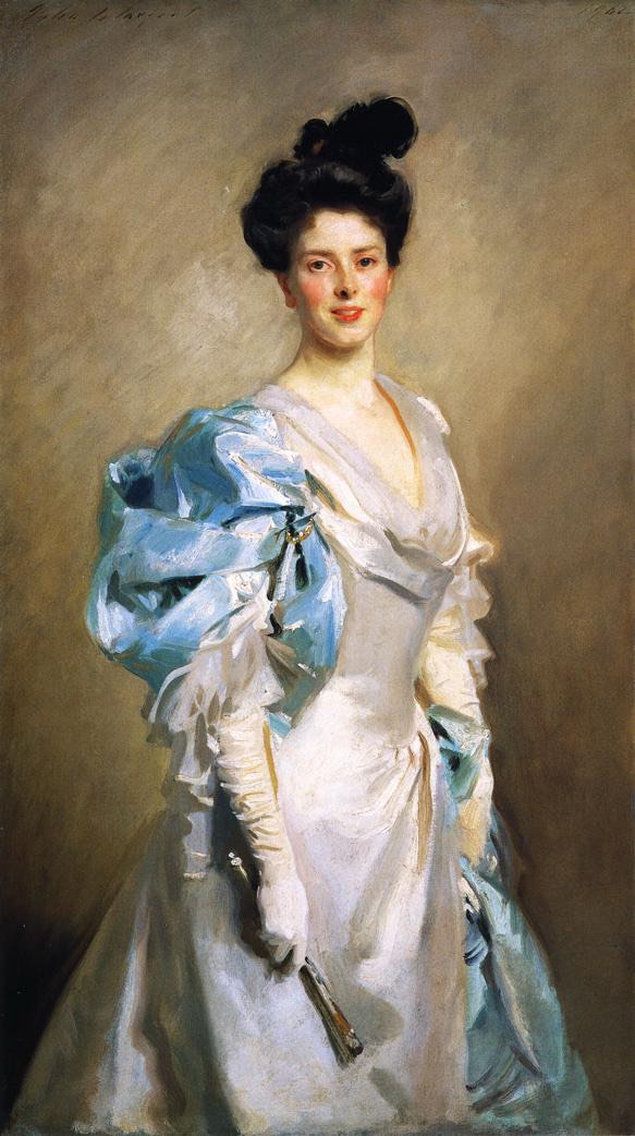Solve John Singer Sargent - Mrs Joseph Chamberlain (Mary Crowninshield ...