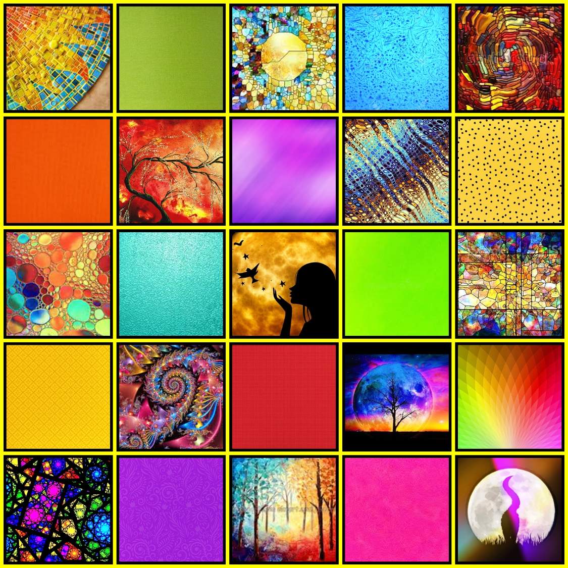 Solve Mystical Skies jigsaw puzzle online with 81 pieces