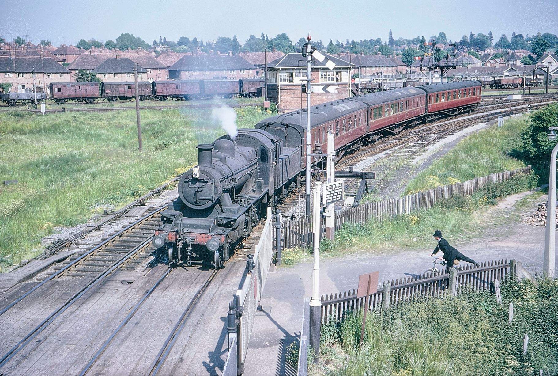 Jigsaw Puzzle | LMS Ivatt Class 2 2-6-0 with a Hereford to Brecon ...