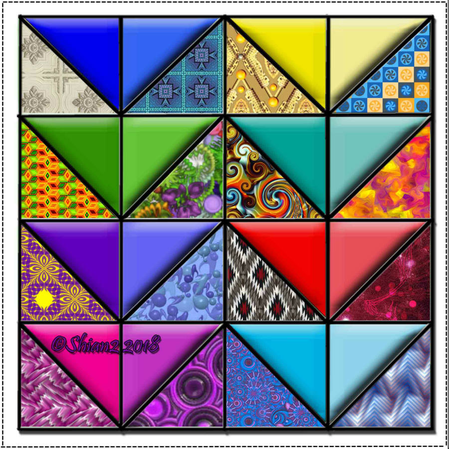 Solve Arrow Heads jigsaw puzzle online with 64 pieces