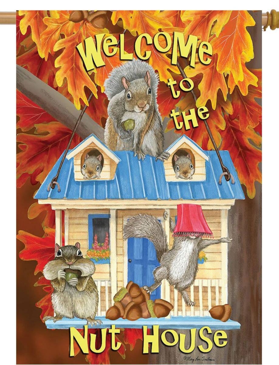 Solve Welcome to the Nut House jigsaw puzzle online with 252 pieces