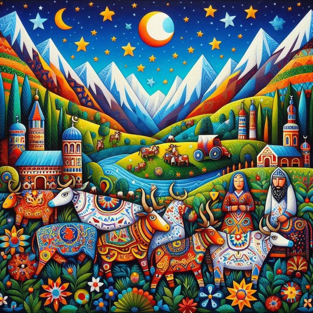 Solve Mountain-scape jigsaw puzzle online with 306 pieces