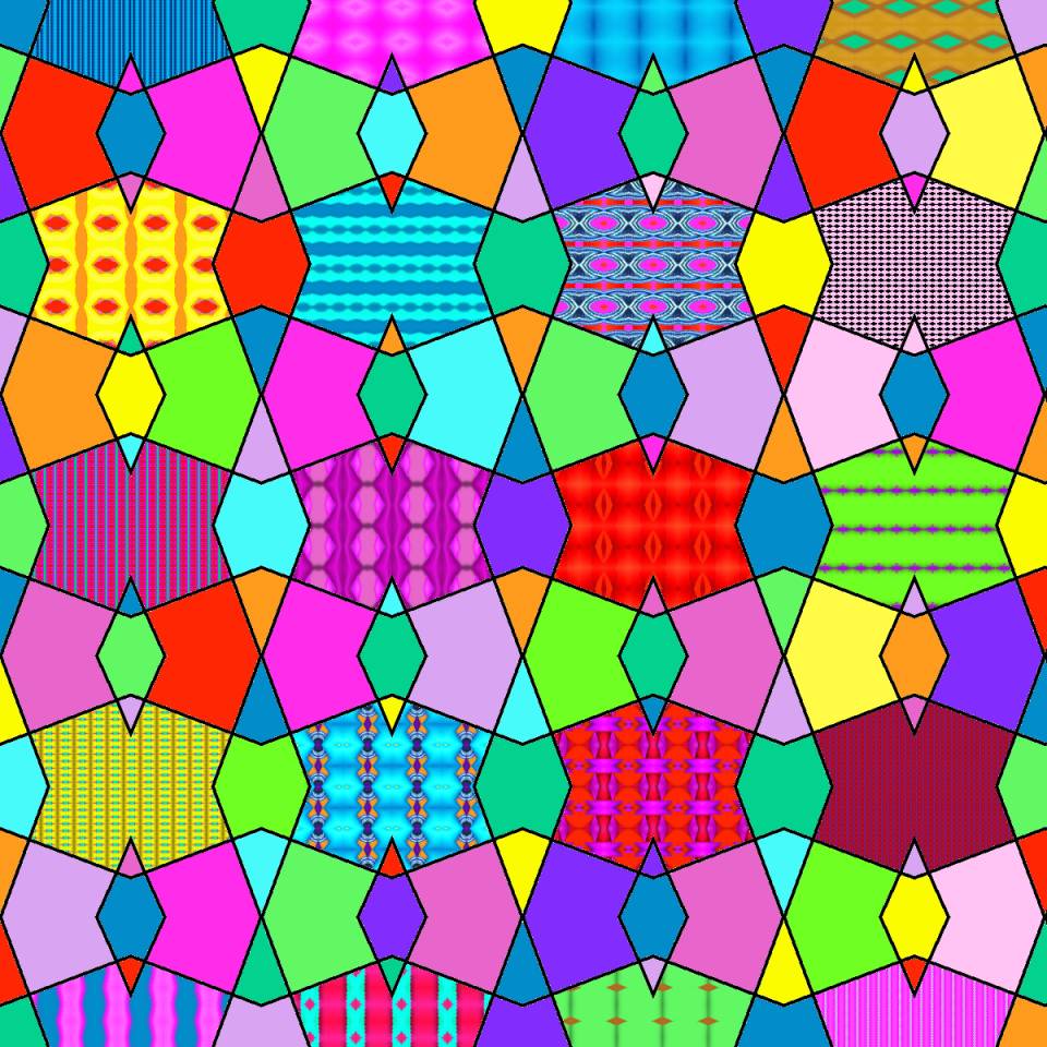 Solve TEST PATTERN jigsaw puzzle online with 100 pieces