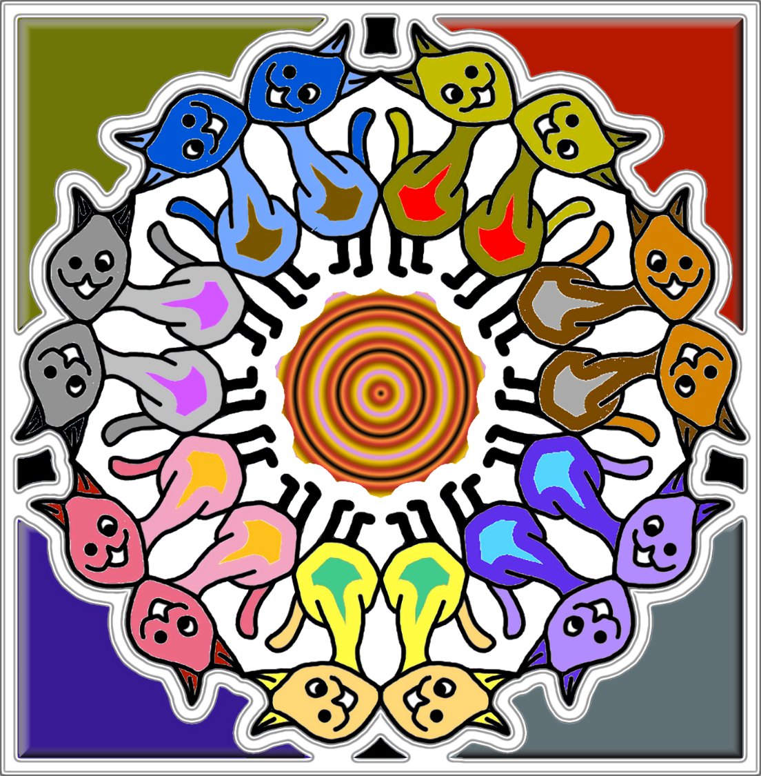 Solve nice smiles jigsaw puzzle online with 9 pieces