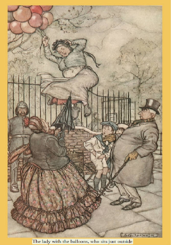 Solve Peter Pan in Kensington Gardens ... Illustrator Arthur Rackham ...