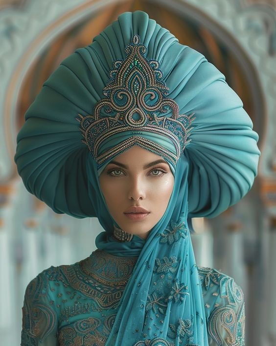 Solve Fashion Costume Art - Headdress 7 (12 - 99 Pieces) jigsaw puzzle ...
