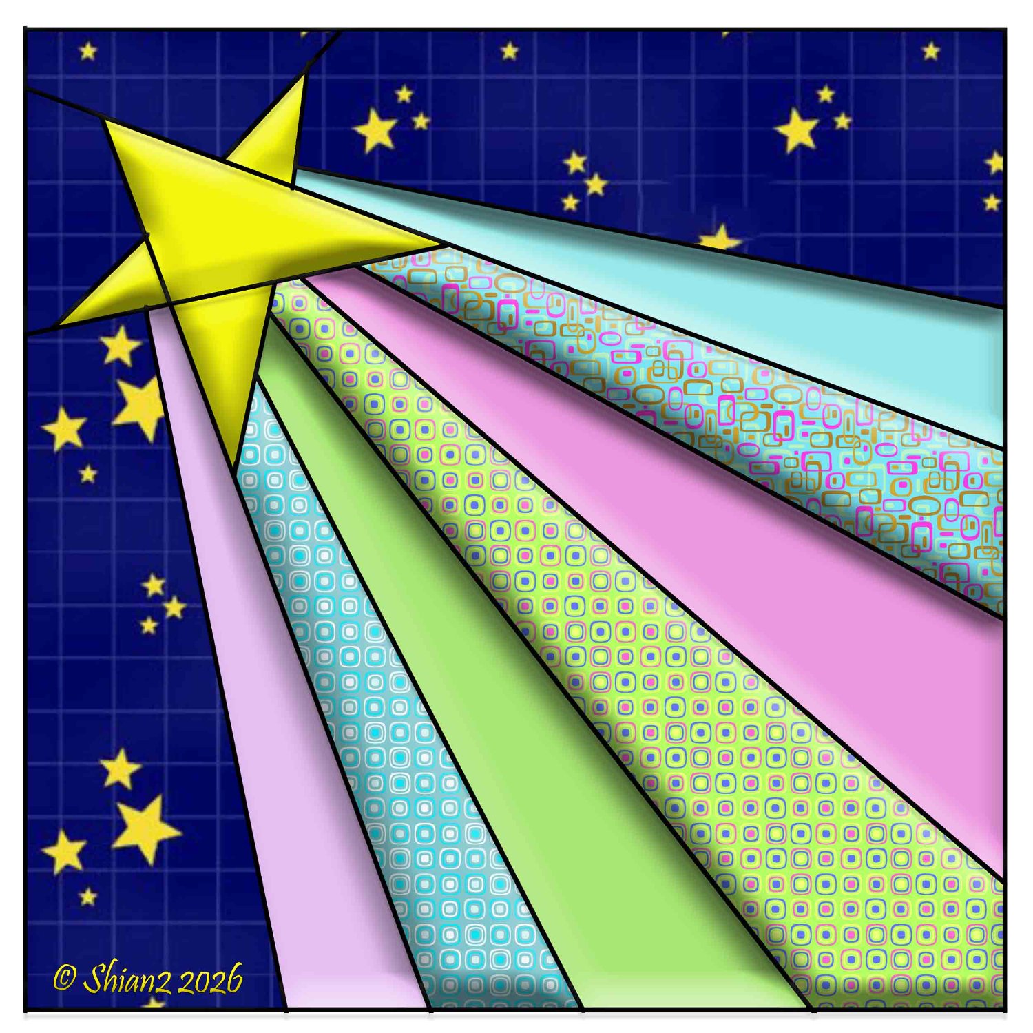 Solve Catch A Falling Star jigsaw puzzle online with 121 pieces