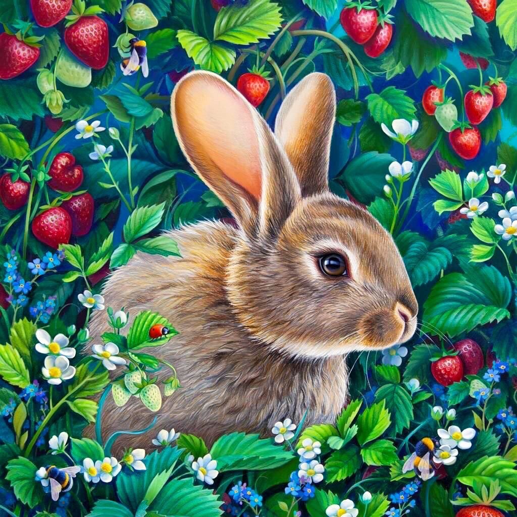 Jigsaw Puzzle | 100 pieces | Amazing Rabbit | Jigidi