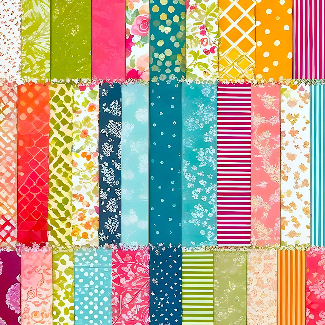 Solve Pattern mashup jigsaw puzzle online with 100 pieces