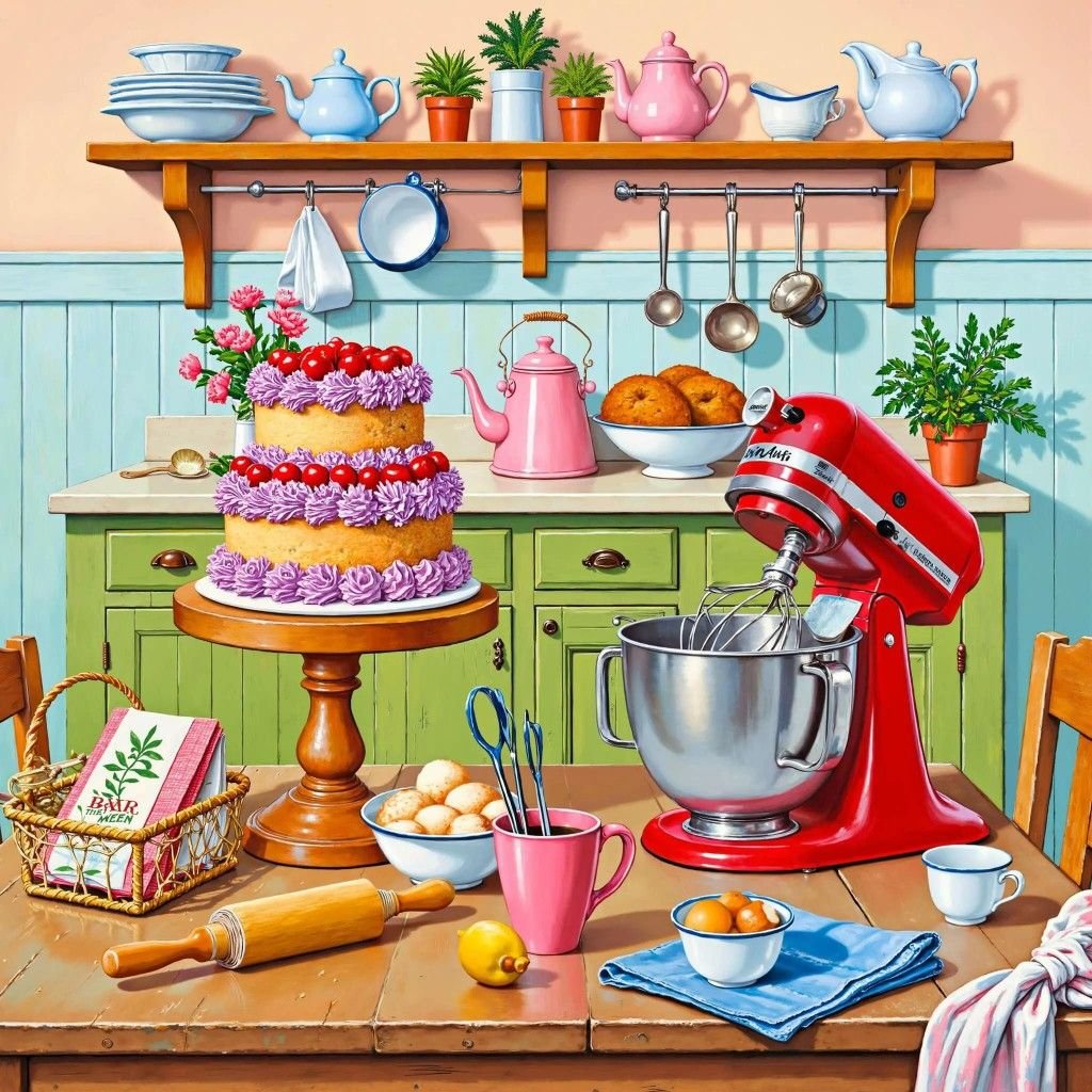 Jigsaw Puzzle | 121 pieces | Cake Baking | Jigidi