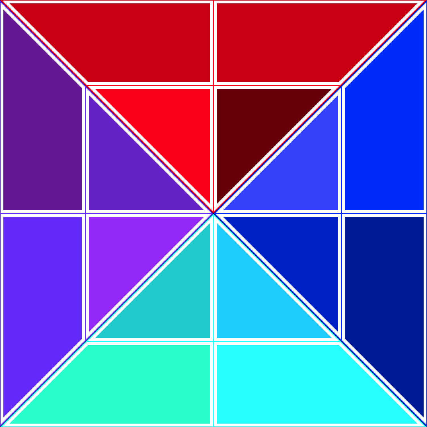 Jigsaw Puzzle | 100 pieces | Triangle Base1b | Jigidi