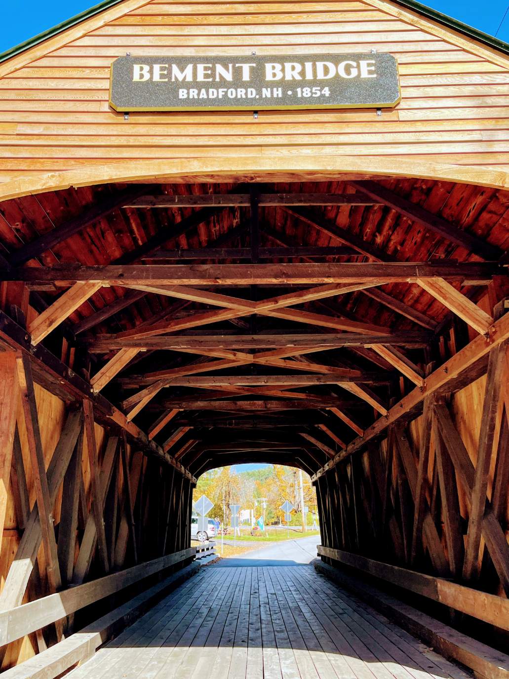 Solve Bement Bridge jigsaw puzzle online with 88 pieces