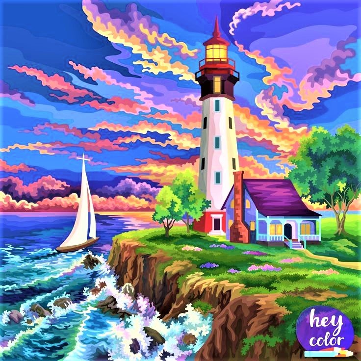 Jigsaw Puzzle | Lighthouse | 64 pieces | Jigidi
