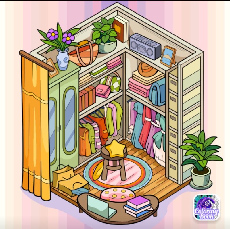 Solve Pocket Room collection -- wardrobe jigsaw puzzle online with 169 ...