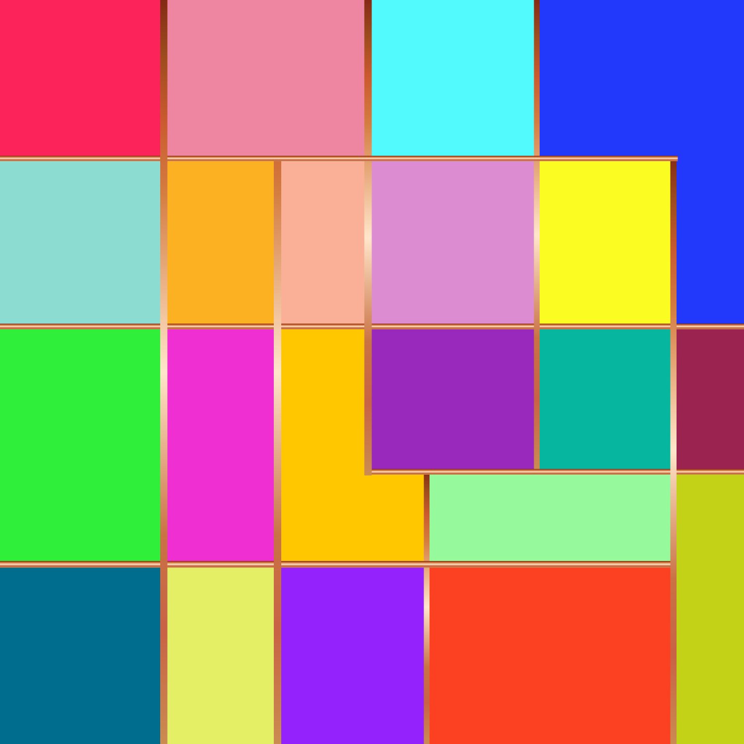 Solve COPPER WIRED PLAIN jigsaw puzzle online with 225 pieces