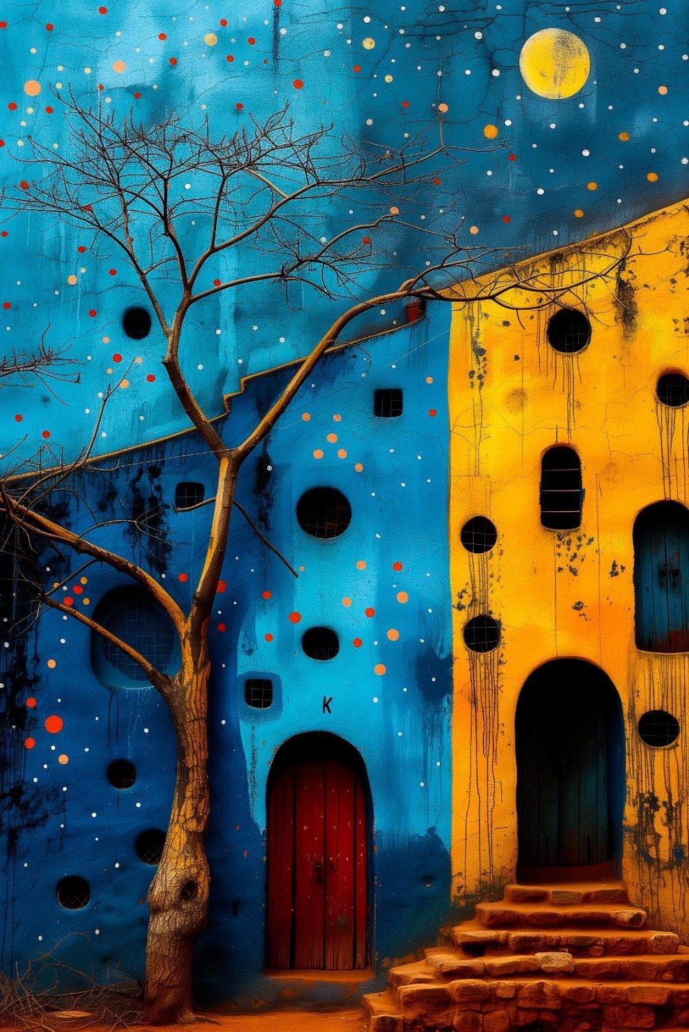 Solve Mono Azul jigsaw puzzle online with 198 pieces