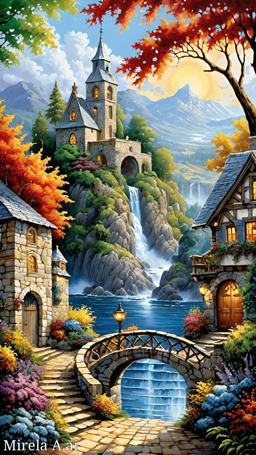 Solve Beautiful Scenes (28) jigsaw puzzle online with 91 pieces