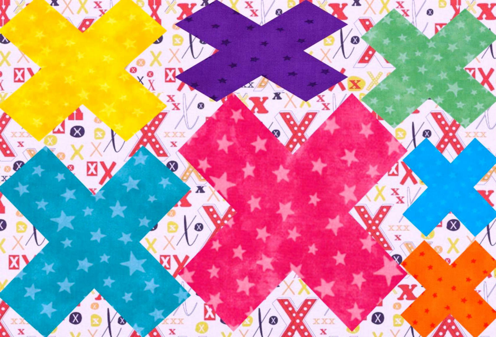 Solve Shapes ABC - X is for X - larger jigsaw puzzle online with 330 pieces