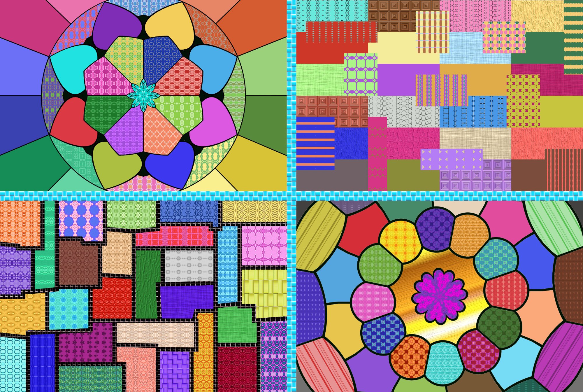 Solve 231209 2212 4 in 1 jigsaw puzzle online with 600 pieces