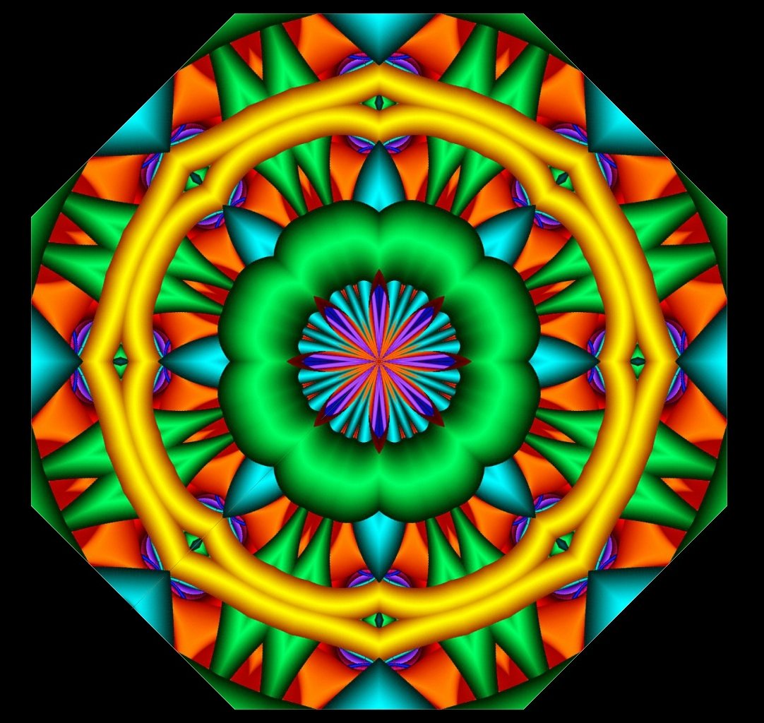 Solve Kaleidoscope jigsaw puzzle online with 25 pieces