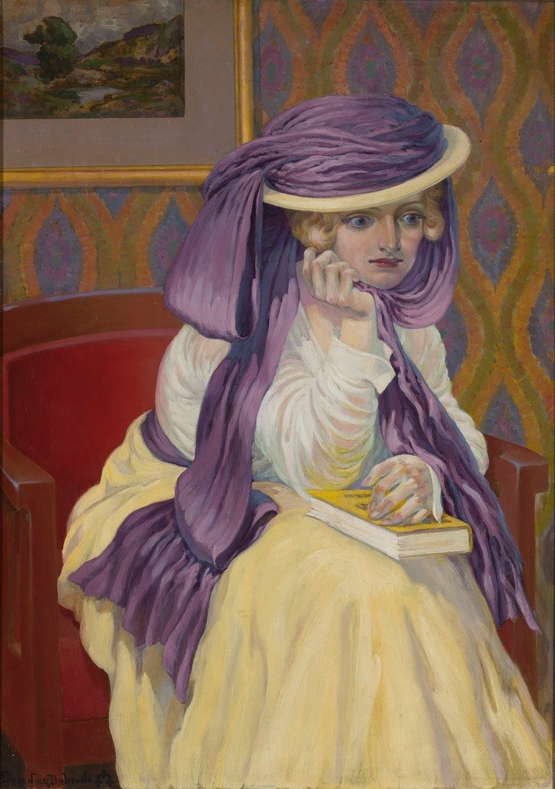 Solve English lady 1900s jigsaw puzzle online with 126 pieces