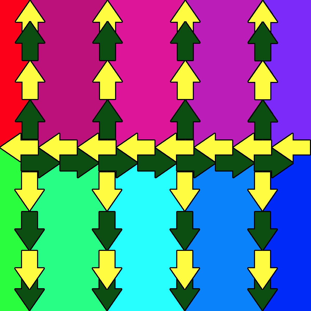 Solve Arrows again jigsaw puzzle online with 100 pieces