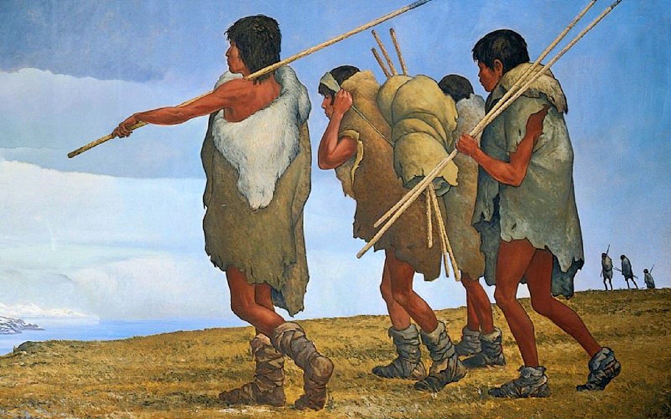 Solve Paleolithic People - from Siberia to N. America jigsaw puzzle ...