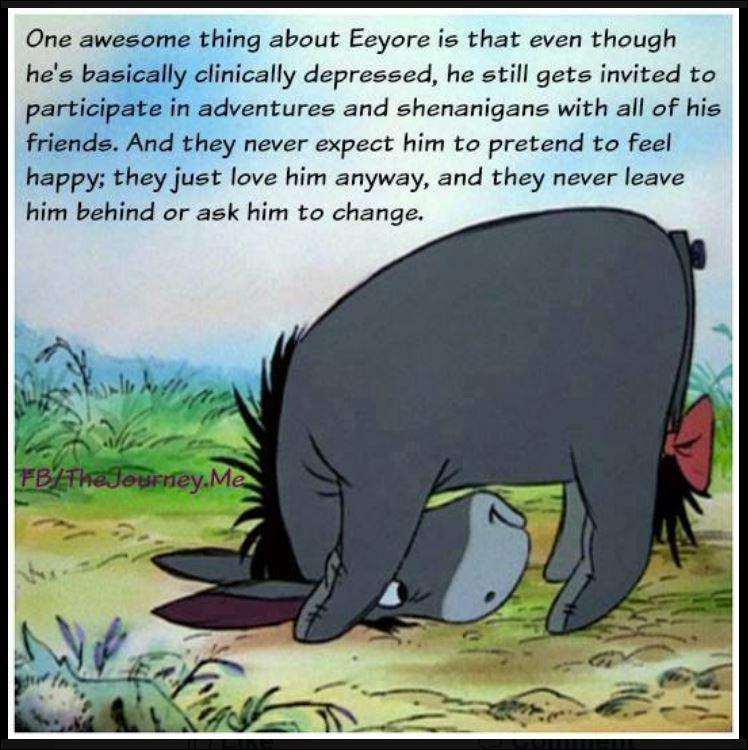 Solve Eeyore jigsaw puzzle online with 64 pieces