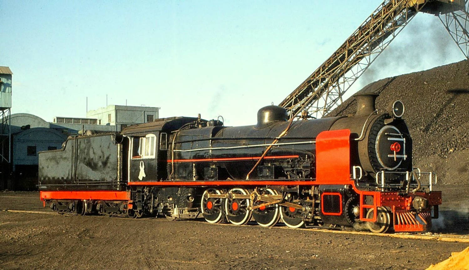 Solve A 4-8-2 built by North British, Glasgow, in 1953 at Springbok No ...