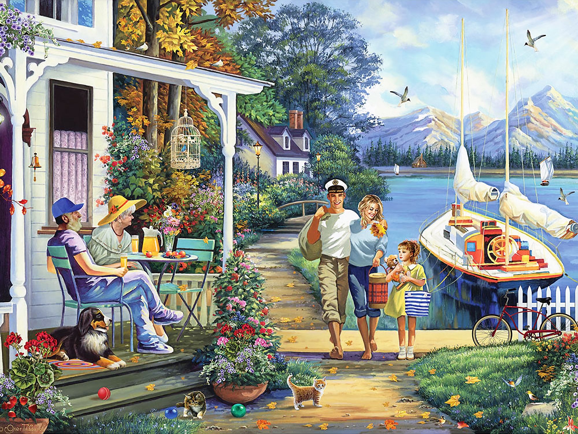 Solve End Of Summer jigsaw puzzle online with 352 pieces