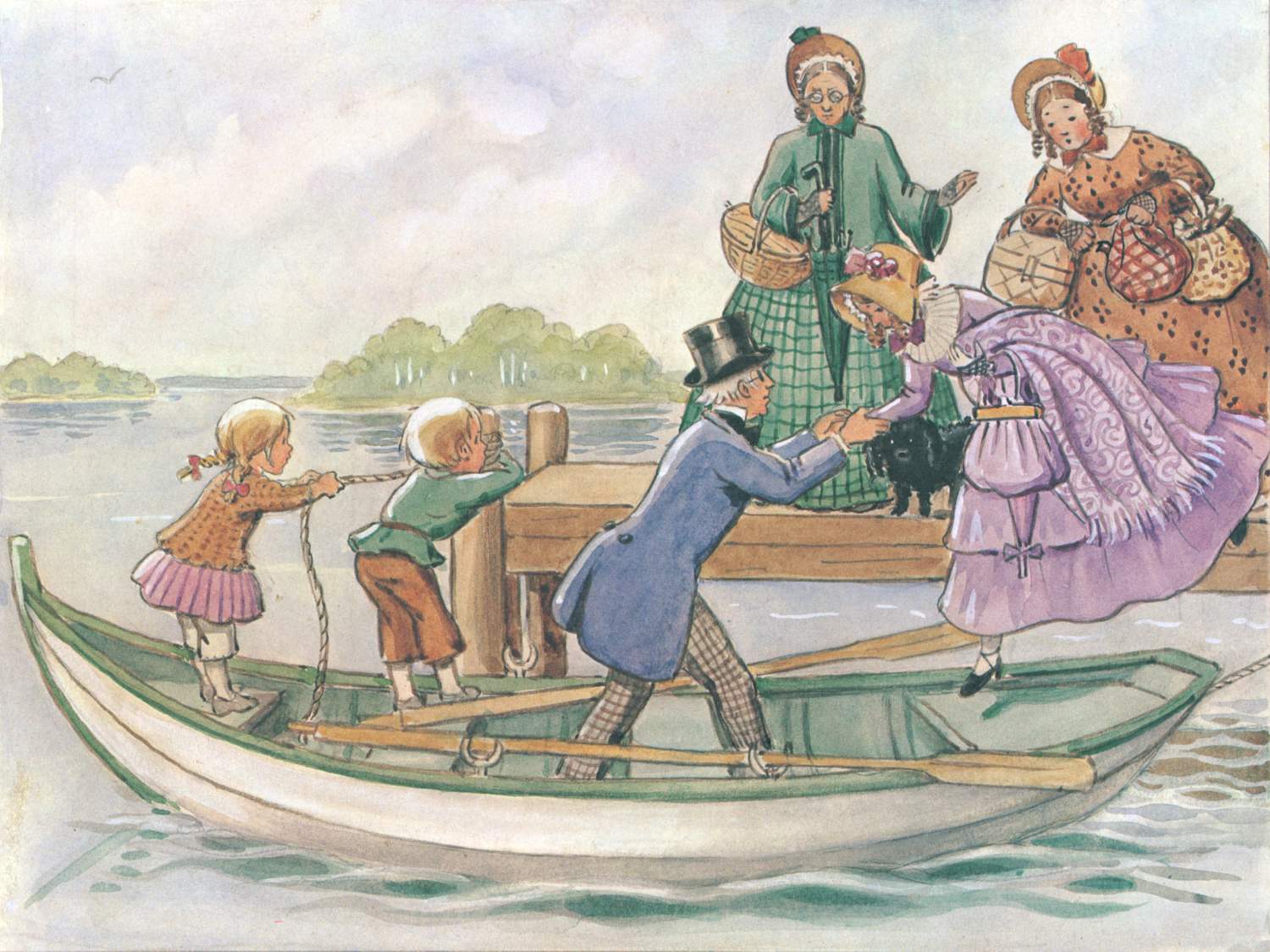 Jigsaw Puzzle | 88 pieces | Uncle Blue's New Boat - Boarding the ...