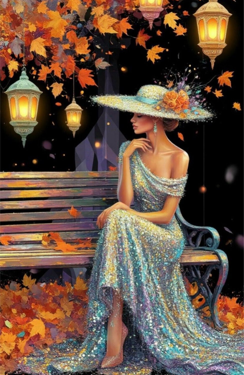 Solve Edith is enjoying the last warmth before winter arrives jigsaw ...