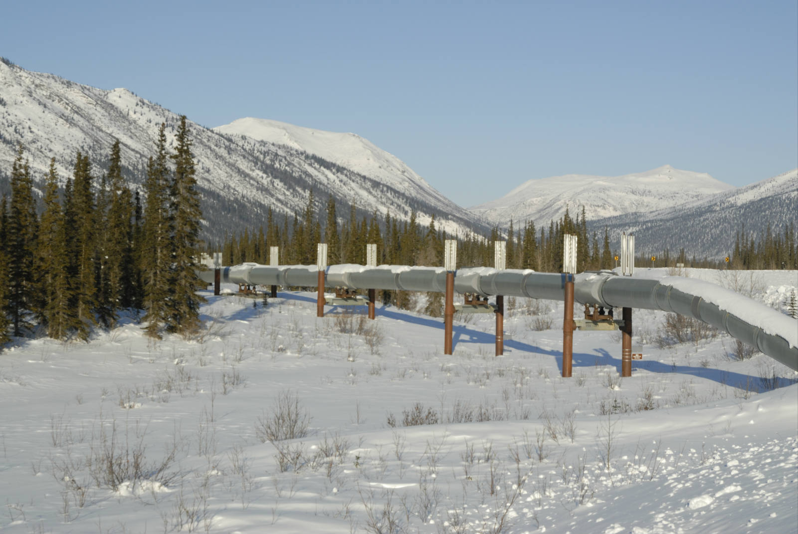 Jigsaw Puzzle | 260 pieces | Alaska Pipeline - Wiseman, Alaska | Jigidi