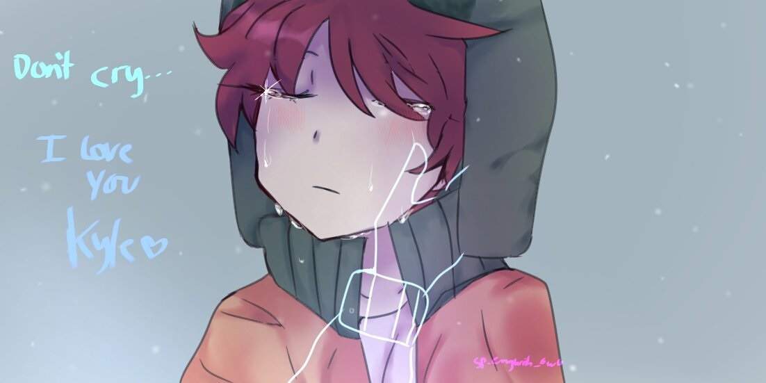 Solve Anime South Park Kyle Crying jigsaw puzzle online with 153 pieces