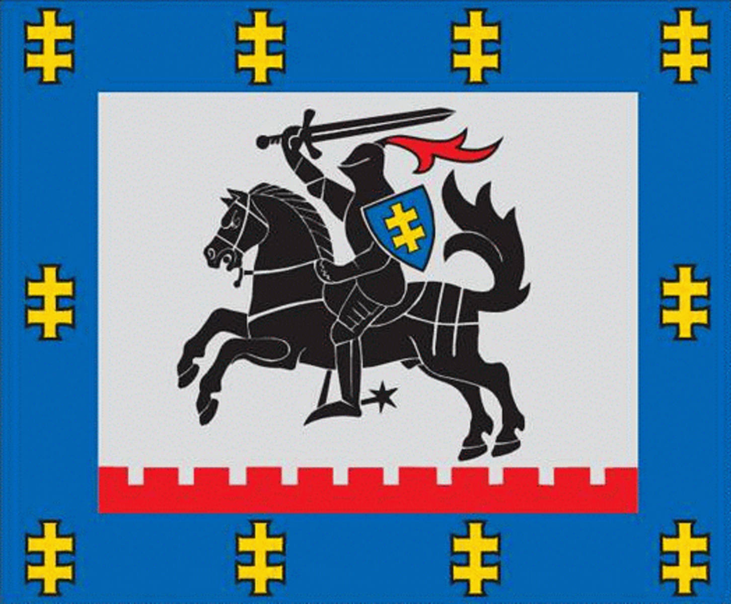 Solve Fun With Lithuanian Flags - Panevezys jigsaw puzzle online with ...