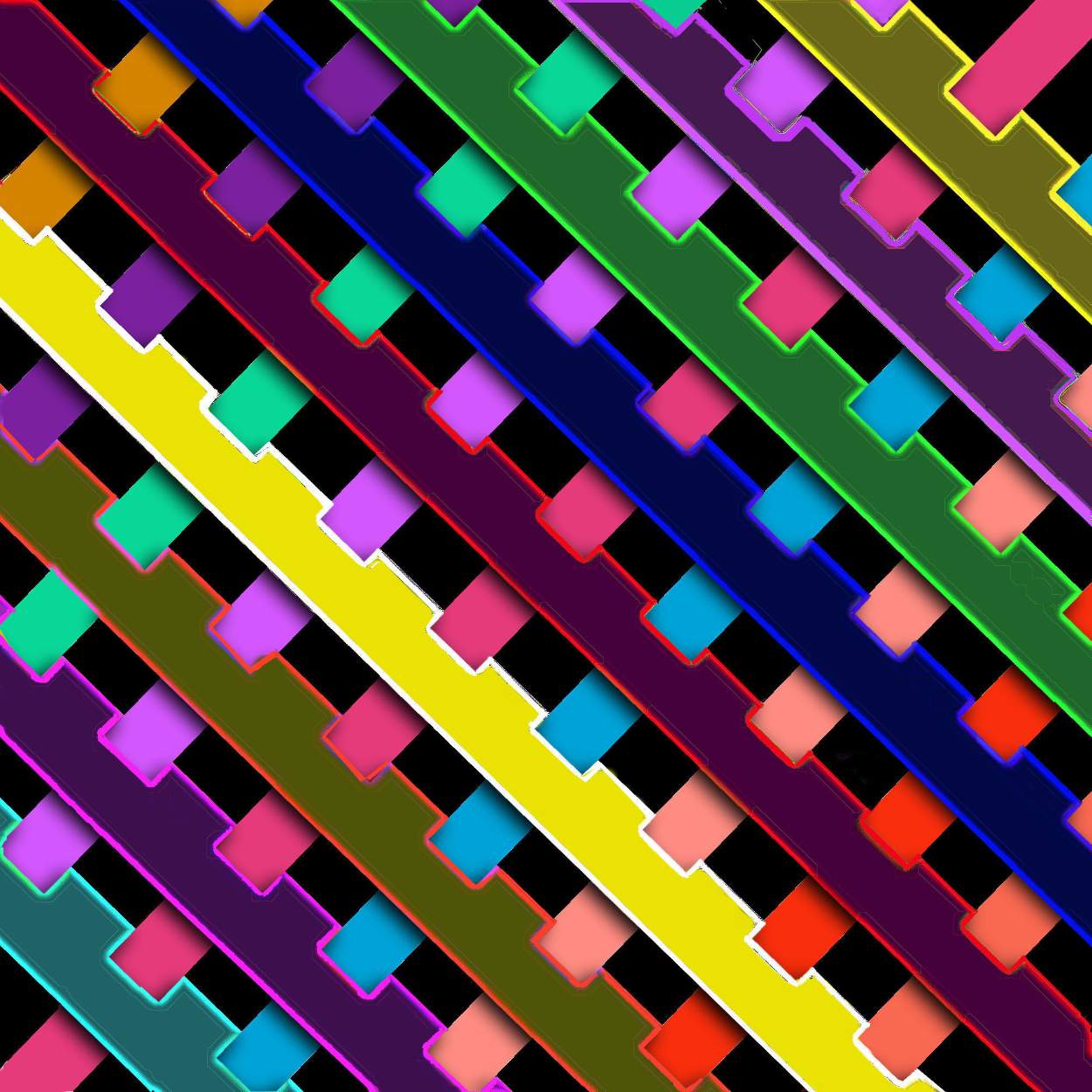 Solve SLOTTED jigsaw puzzle online with 100 pieces