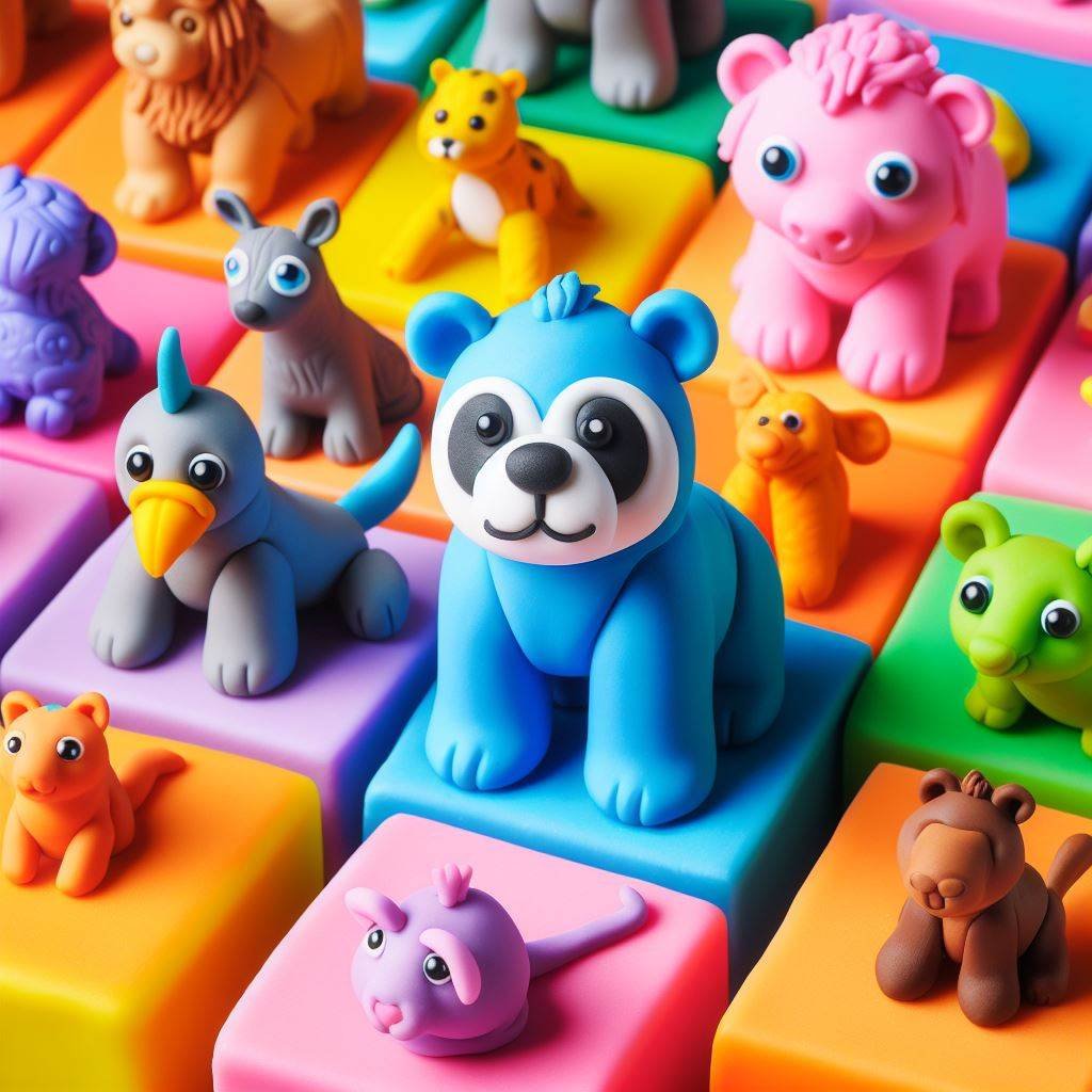 Solve Imaginary Beasts jigsaw puzzle online with 196 pieces