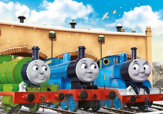 Solve Thomas & Friends jigsaw puzzle online with 35 pieces