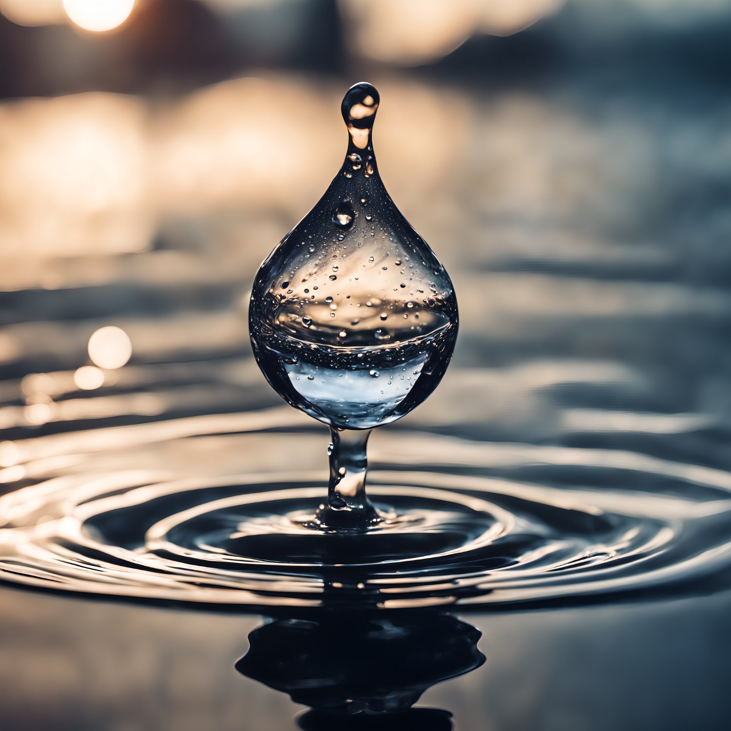 Solve detailed__a_drop_of_water_shattering_on_the_surfac_by_gerousia59 ...