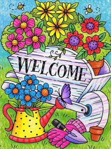 Solve A WARM WELCOME TO YOU jigsaw puzzle online with 48 pieces