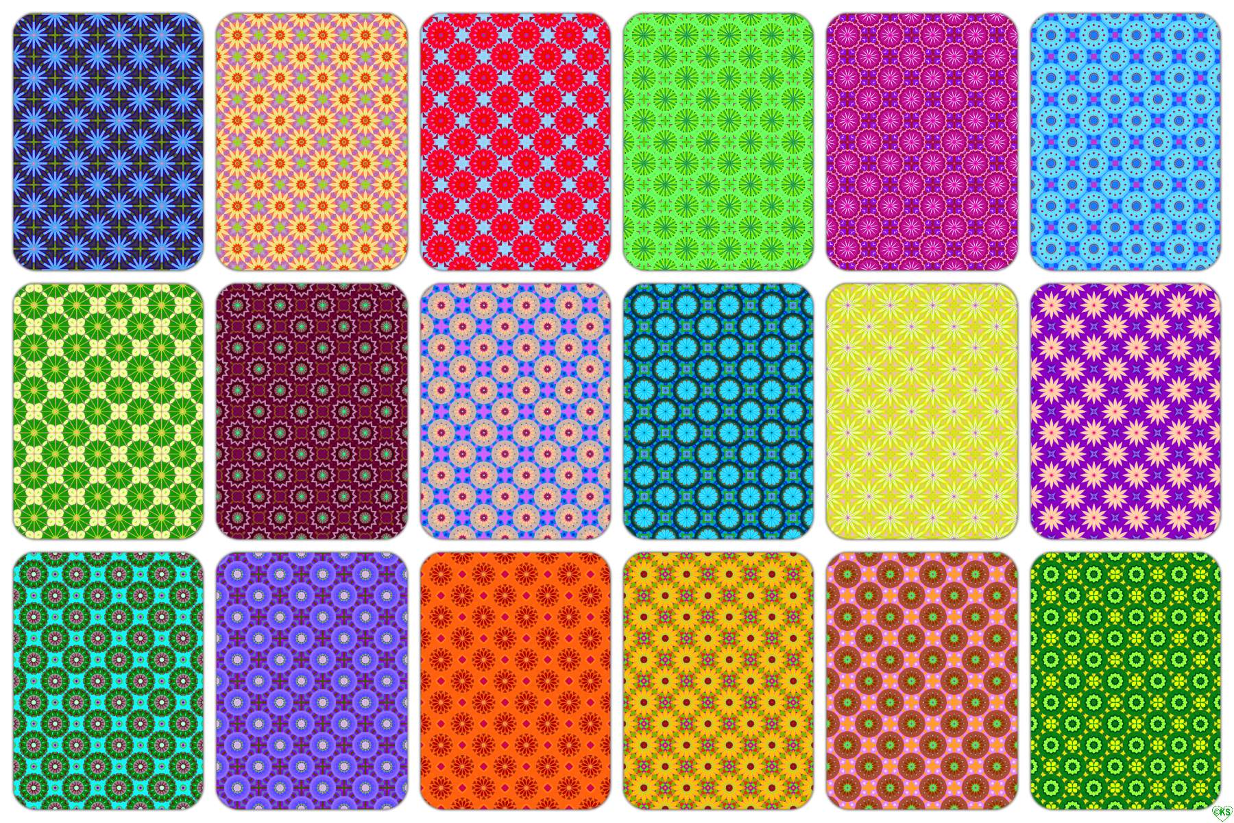 Solve Pattern Swatches!! ~ H jigsaw puzzle online with 600 pieces