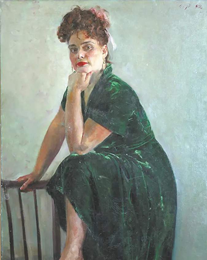 Solve Rosalia Zaitseva wife of the artist by Igor Radoman jigsaw puzzle ...