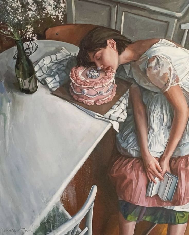 Solve Lethargic by Valeria Duca jigsaw puzzle online with 42 pieces